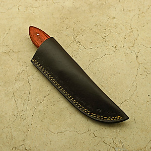 Custom Hand Forged Carbon steel Hunting Knife Handle Made With PAKKA/ROSE/WOOD Best Gift for Him Birthday Wedding Gift