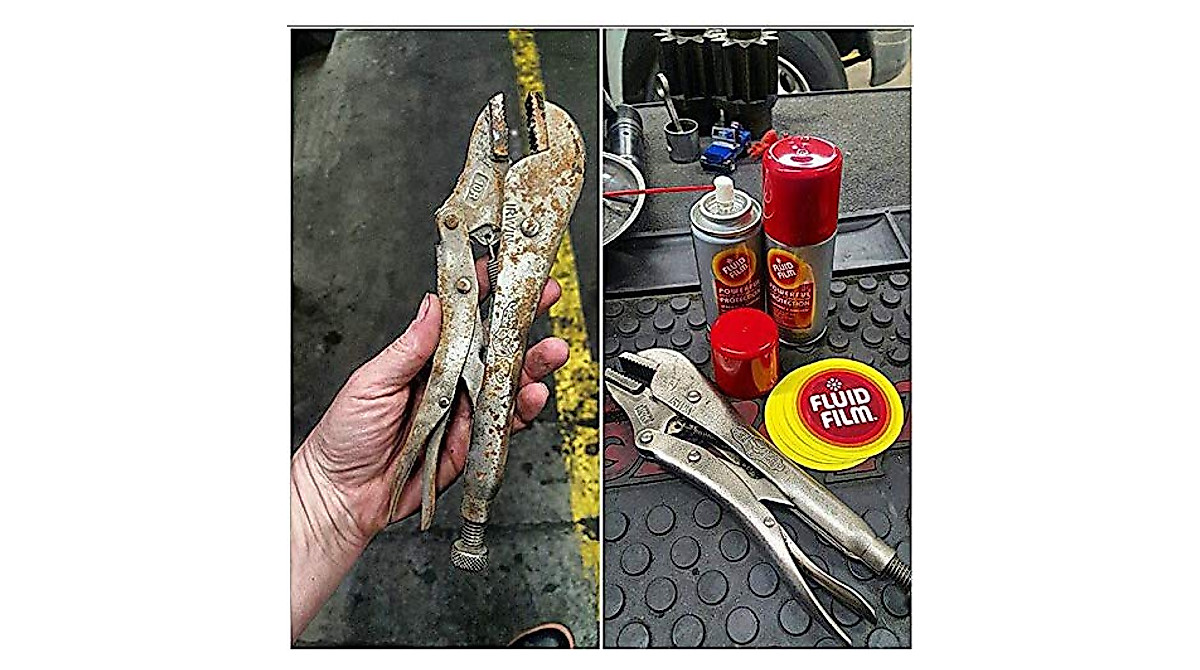 Fluid Film Rust & Corrosion Protection Spray - Long-Lasting Metal Shield