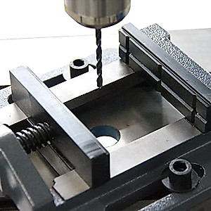 KAKA INDUSTRIAL Drill Press Clamping Vice,Precise Drilling Press Vise (BSM-75N)