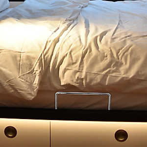 Mattress Retainer Bar:Mattress Slide Stopper Mattress Stopper from Sliding Stopper to Prevent Sliding for Mattress Prevents Slipping