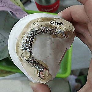 RESIONE 3D Printer Resin, C01 Dental Castable Resin High Precision for Direct Investment Casting Excellent Fluidity No Post-Curing Required for 3D Printing