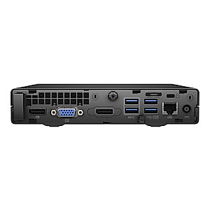 HP EliteDesk 800 G2 Mini Business Desktop PC Intel Quad-Core i7-6700T up to 3.1G,8G DDR4,256GB SSD,VGA,DP Port,Windows 10 Professional 64 Bit-Multi-Language-English/Spanish (Renewed)