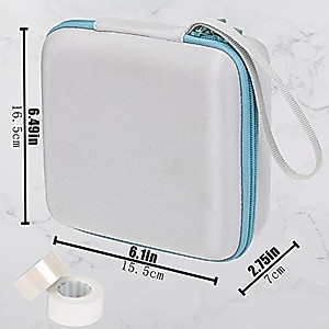 Aenllosi Hard Carrying Case Compatible with Vixic D1600 Rechargeable Label Printer (for Vixic D1600)