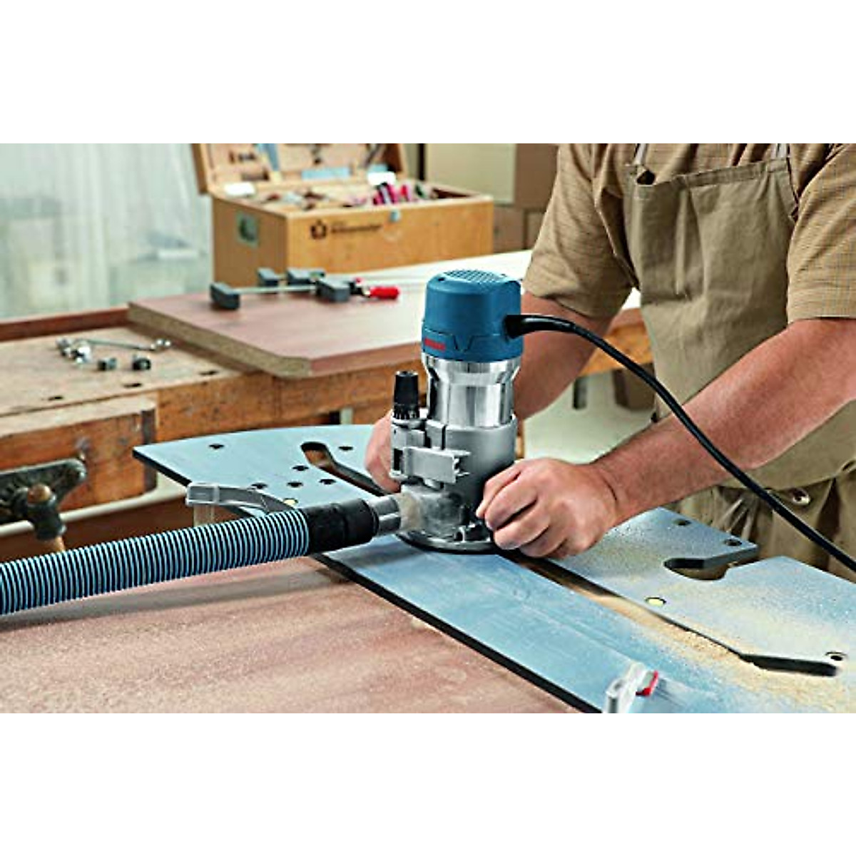 BOSCH 1617EVS 2.25 HP Electronic Fixed-Base Router