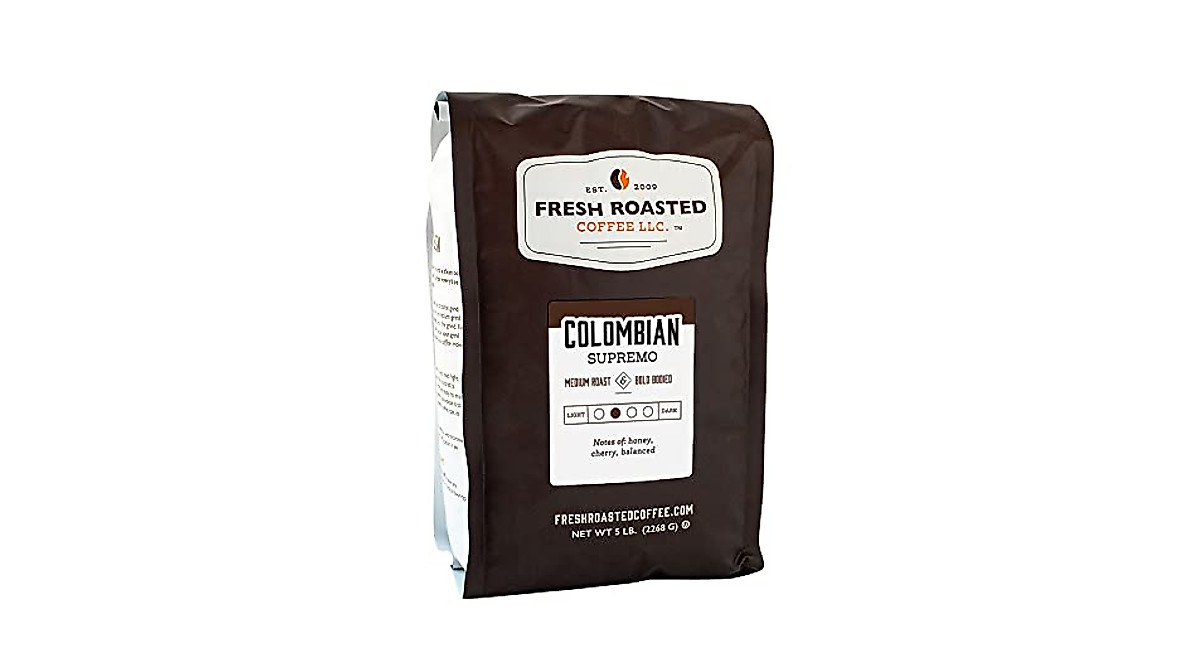 Fresh Roasted Colombian Coffee - Medium Roast 5 lb