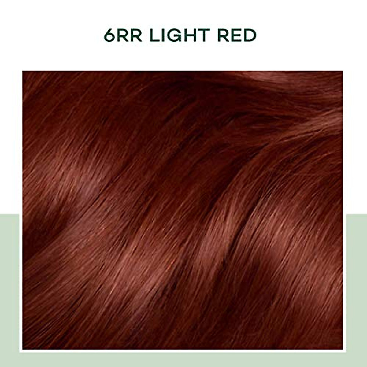 Clairol Natural Instincts Demi-Permanent Hair Dye, 6RR Light Red Hair Color, Pack of 1
