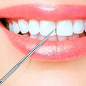 7Pcs 2 Set Portable Stainless Steel Toothpicks Pocket Set, Reusable Metal Toothpicks Cleaning Kit with Holder for Outdoor Picnic Camping Traveling …