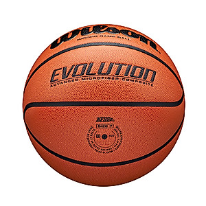 Wilson Evolution Indoor Game Basketball, Intermediate - Size 6