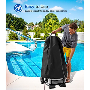 Replacement for Dolphin 9991795-R1 Robotic Pool Cleaner Classic Caddy Cover for All Dolphin Cleaner, Waterproof