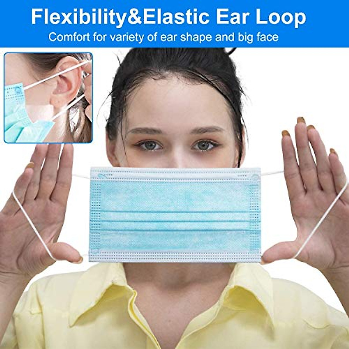 Family Made Company 50PCS -Blue -3 -layer