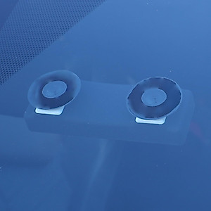 Silicone Skin for SunPass Pro and SunPass Portable (Florida), UNI Pass by E-Pass, and Rectangular EZ Pass with Suction Cups. Wraps Your Transponder for a Discreet Look. Includes Black Suction Cups