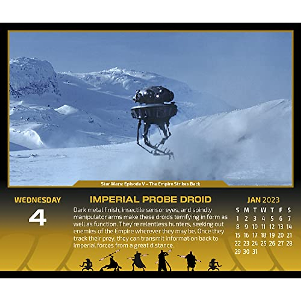 2023 Star Wars: Saga Day-at-a-Time Box Calendar