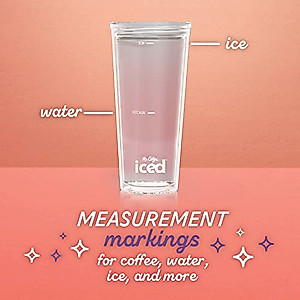 Mr. Coffee Iced and Hot Coffee Maker, Single Serve Machine with 22-Ounce Tumbler and Reusable Coffee Filer, Black