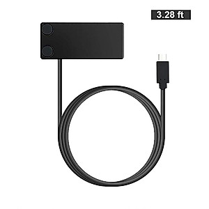 VANJUNN Extender Cable for Nintendo Switch Dock and Console Host, 10 Gbps Data Transfer Rate TV Dock Video Extension Line Cord for Nintendo Switch Dock Accessories Type C USB3.1(3.28ft)