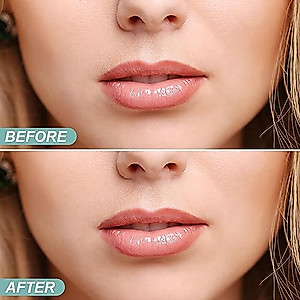 Charmonic Facial Wax Strips-60 Strips, Facial Hair Removal for Women, Hair Remover Waxing Kit for Face Eyebrow Upper Lip Cheek, Waxing Strips for All Skin Types with 60 Face Wax Strips + 6 Wax Wipes