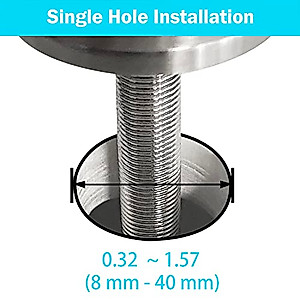 W AWESTEEL Kitchen Bar Sink Filtered Drinking Water Faucet Tap Non-air Gap Reverse Osmosis Brushed Stainless Steel