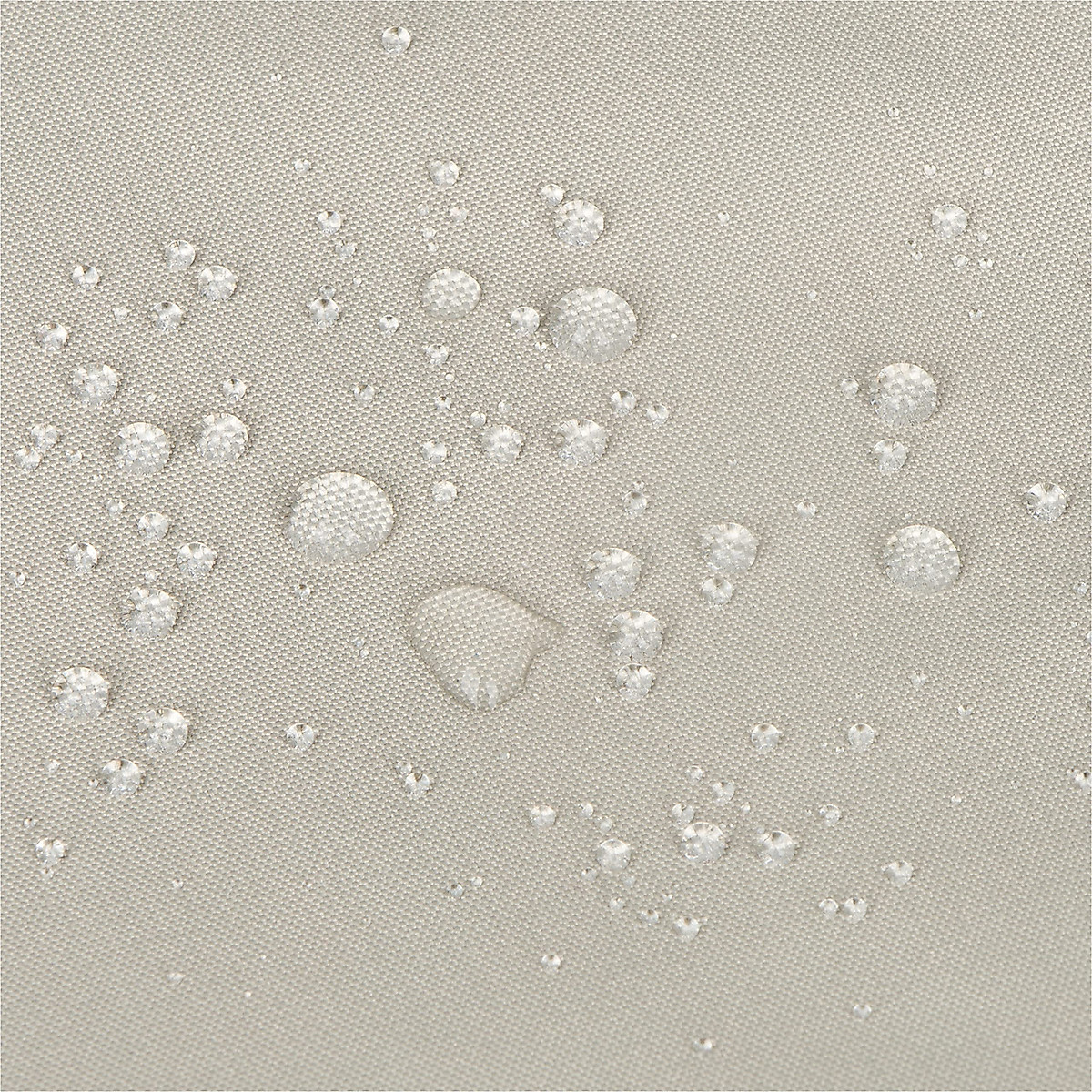 Shine Company Weatherproof Outdoor Rocking Chair Cover Set of 2, 100% Woven Polyester, Elastic Cord with Toggle, Gray, 2-Pack