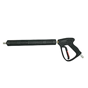 Dual Wand and Gun 40" Stainless Steel Vented 5000 PSI Dual Lance Molded Grip for Power Pressure Washer