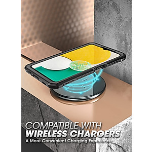 SUPCASE Unicorn Beetle Pro Full-Body Rugged Holster Case for 6.6-Inch Samsung Galaxy A13 4G/5G (2022), Black