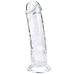 Umania 10 * 1.9 Inch Big Dildo for Sex Women Realistic, Body-Safe Material Lifelike Large Penis with Strong Suction Cup for Hands-Free Used for Women or Men