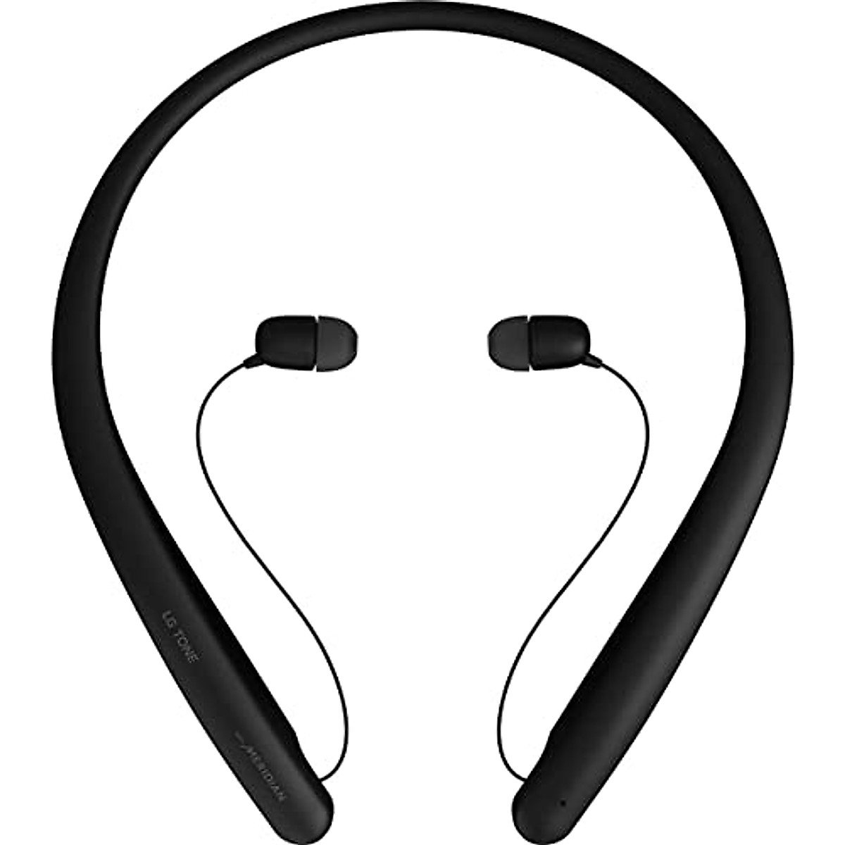 LG Tone Style HBS-SL5 Bluetooth Wireless Stereo Neckband Earbuds Tuned by Meridian Audio,Black
