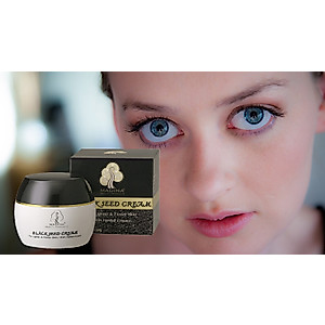 Black Seed Facial Cream/Lighter, Firmer Skin/Contains Black Seed Oil and Herbal Extracts. by Madina