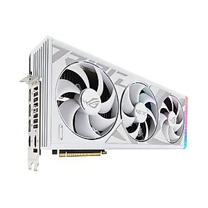 ASUS ROG Strix GeForce RTX™ 4080 White OC Edition Gaming Graphics Card (PCIe 4.0, 16GB GDDR6X, HDMI 2.1a, DisplayPort 1.4a)