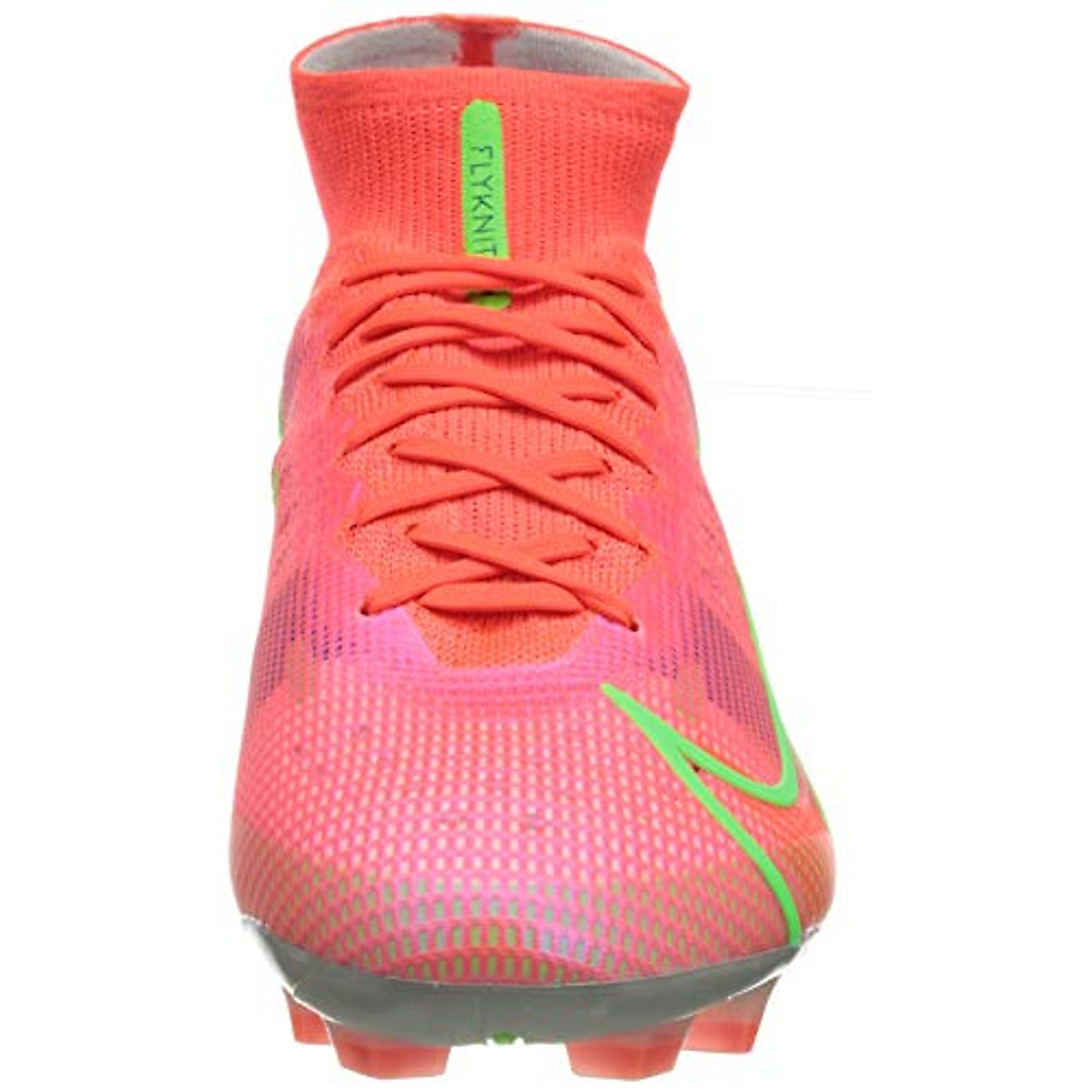 NIKE Unisex Superfly 8 Elite FG Soccer Shoe, BRT Crimson MTLC Silver Indigo Burst White Rage Green, 12 US Men