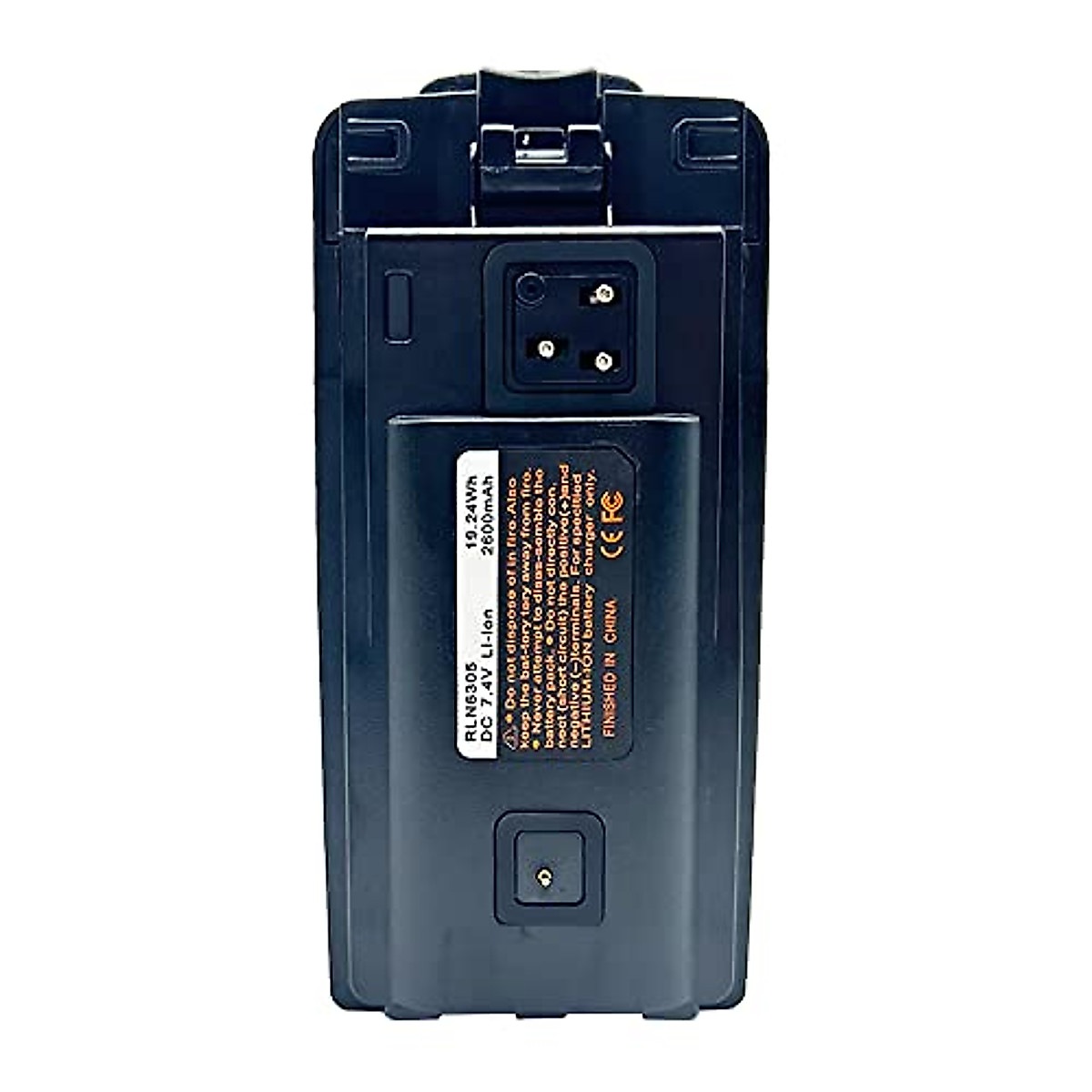 Amasu RLN6305 2600mAh Li-ion Battery Compatible with CP110 RDM2070D RDU2020 RDU2080D RDU4100 RDU4160D RDV2020 RDV5100 RDM2020 RDM2050 Radio
