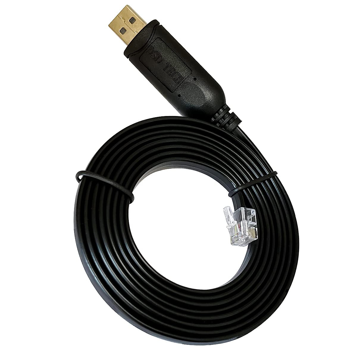 DSD TECH SH-RJ12B USB to RJ12 RJ11 6P4C RS232 Serial Cable