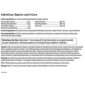 UltraCruz-sc-363159 Equine Joint Supplement for Horses, 4 lb, Pellet (35 Day Supply)