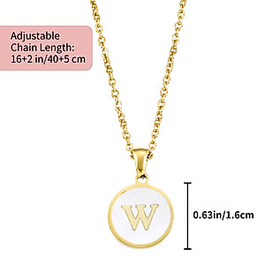 U·helper Mini Jewelry Travel Case| Back to School Jewelry Box for Women| Gold Initial Necklaces for Women | Birthday Travel Gifts for Women Mom Bridesmaid Friendsage,W-Pink