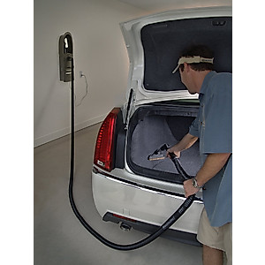 GarageVac GH120-W White Surface Mounted Vacuum Cleaner