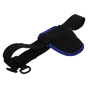 BESPORTBLE Fishing Belt Waist Support Fishing Rod Holder Leash Holder Fishing Holding Belt Fishing Pole Waist Holder Belt Holder Fishing Wading Belt with Hook Polyester Belly Top