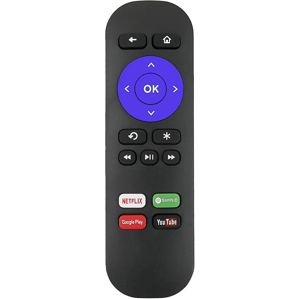 Remote Control Compatible with Roku 1, Roku 2, Roku 3, Roku 4, (HD, LT, XS, XD), Roku Express, Premiere 3900RW 3910RW 4620RW 3700RW 3710RW 3710XB 3900XB 4620XB 3930X
