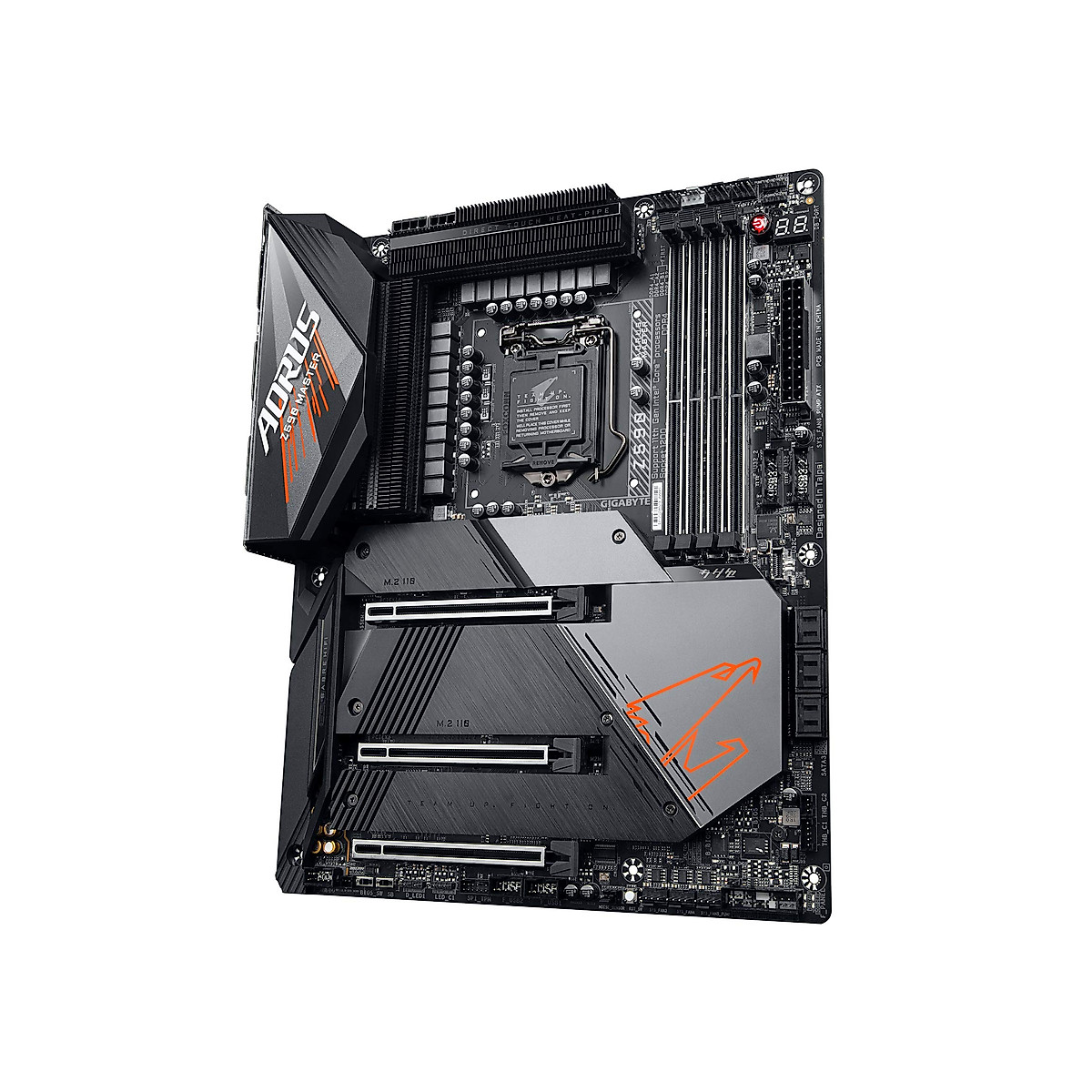 GIGABYTE Z590 AORUS Master (LGA 1200/Intel Z590/ATX/Triple M.2/PCIe 4.0/USB 3.2 Gen2X2 Type-C/Intel WiFi 6E/AQUANTIA 10GbE LAN/Gaming Motherboard)