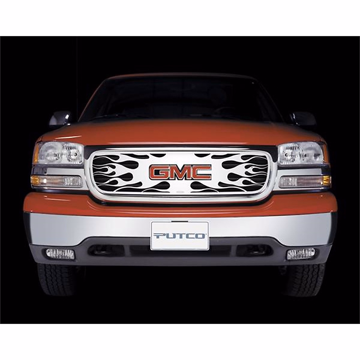 Putco 89102 Flaming Inferno Style Stainless Steel Grille Insert