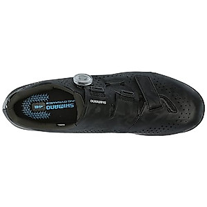SHIMANO Unisex's Cycling RC5 (RC502) Shoes, Black, Size 50, US:9