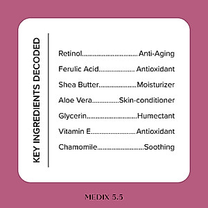 MEDIX Retinol Body Lotion + Hyaluronic Acid Cream Body Moisturizer Skincare Set | Hydrating + Firming Body Lotion For Improving The Look Of Stretch Marks, Sagging, & Crepey Skin, 2pc Set