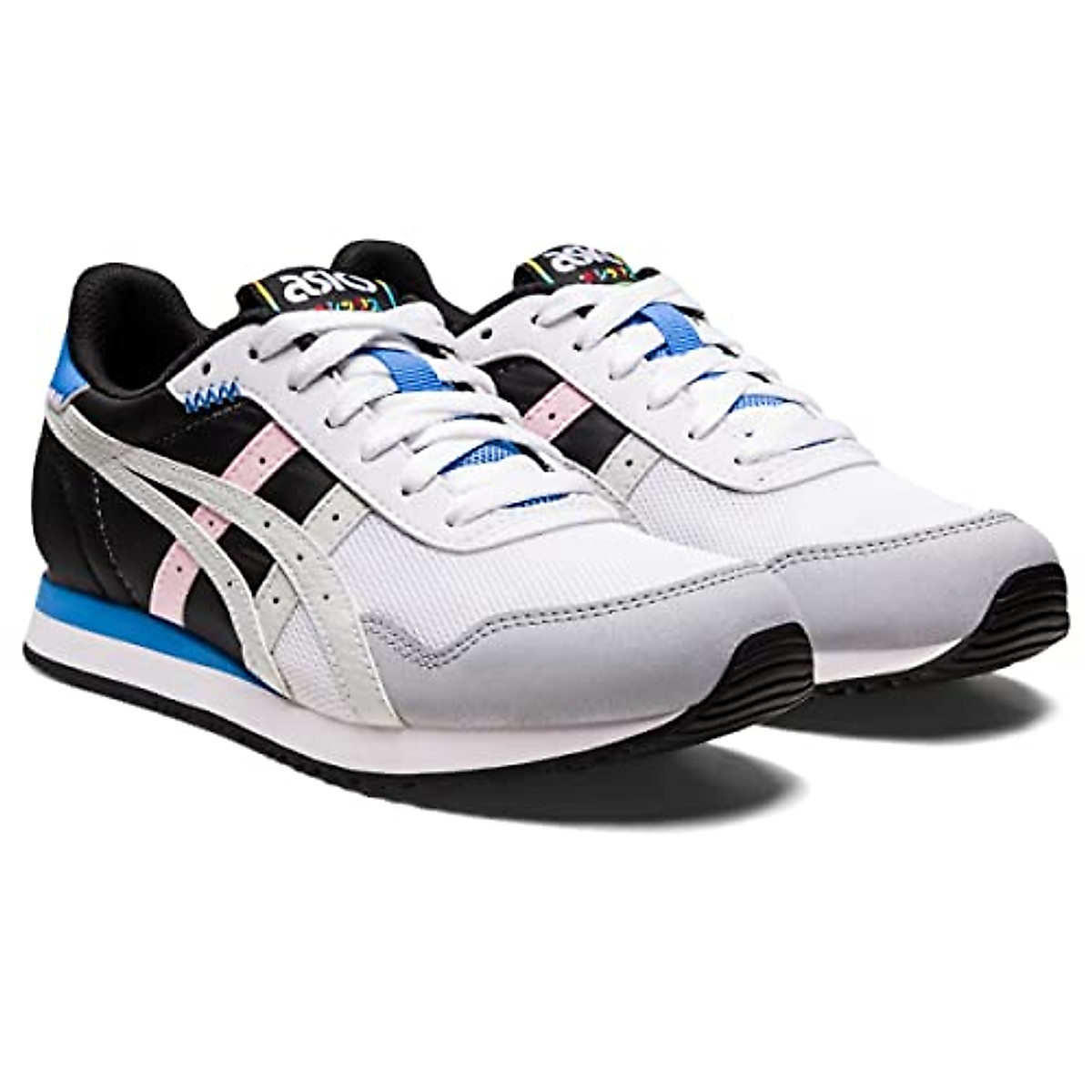 ASICS Women's Tiger Runner Shoes, 11, White/Glacier Grey