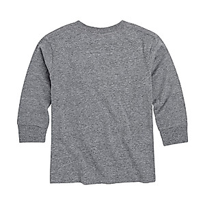 International Harvester - E-I-E-I-O Barnyard Animals - Toddler Long Sleeve Graphic T-Shirt - Size 2T Athletic Heather