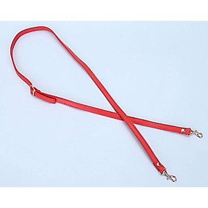 VanEnjoy Adjustable Shoulder Straps for Purse Bag Handbag Wallet Replacement(Black-Gold Metal) (Red-Gold Metal)