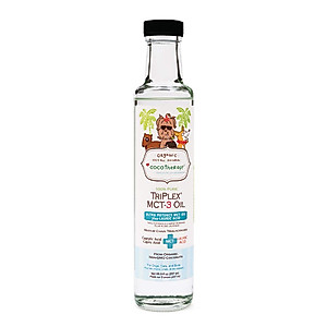 CocoTherapy Triplex MCT-3 Oil, Non-GMO, 100% Pure and Natural, 8 oz.