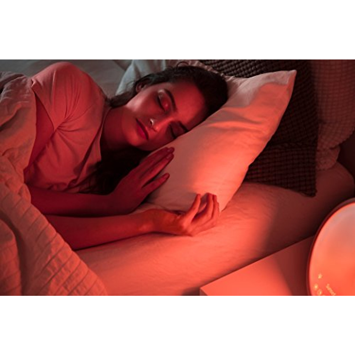 Phillips Somneo Sleep and Wake-Up Light Alarm Clock - White