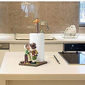 Kitchen Paper Roll Holder Paper Towel Rack Dining Table Kitchen Paper Roll Holder Vertical Paper Towel Storage Rack