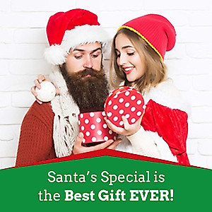 Twin Beards Santa's Special Peppermint Beard Oil for Men | Peppermint Beard & Mustache Oil | Natural Beard Oil | Peppermint Scented Beard Oil | Beard Conditioner & Oils| 4 oz
