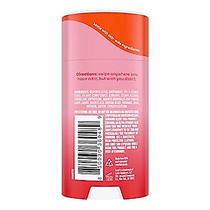 Lume Whole Body Deodorant - Smooth Solid Stick - 72 Hour Odor Control - Aluminum Free, Baking Soda Free and Skin Safe - 2.6 Ounce (Peony Rose)