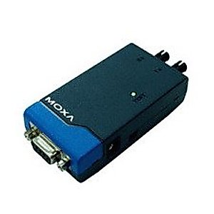 MOXA TCF-90-S-ST Serial Port Powered RS-232 to Single-Mode ST Fiber Optic Converter, up to 40Km