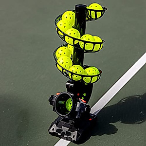 Franklin Sports Automatic Pickleball Launcher Machine - ProShot Pickleball Tosser for Pickleball Practice + Training - Portable Pickleball Thrower + Ball Server - Pickleball Training Equipment + Aid