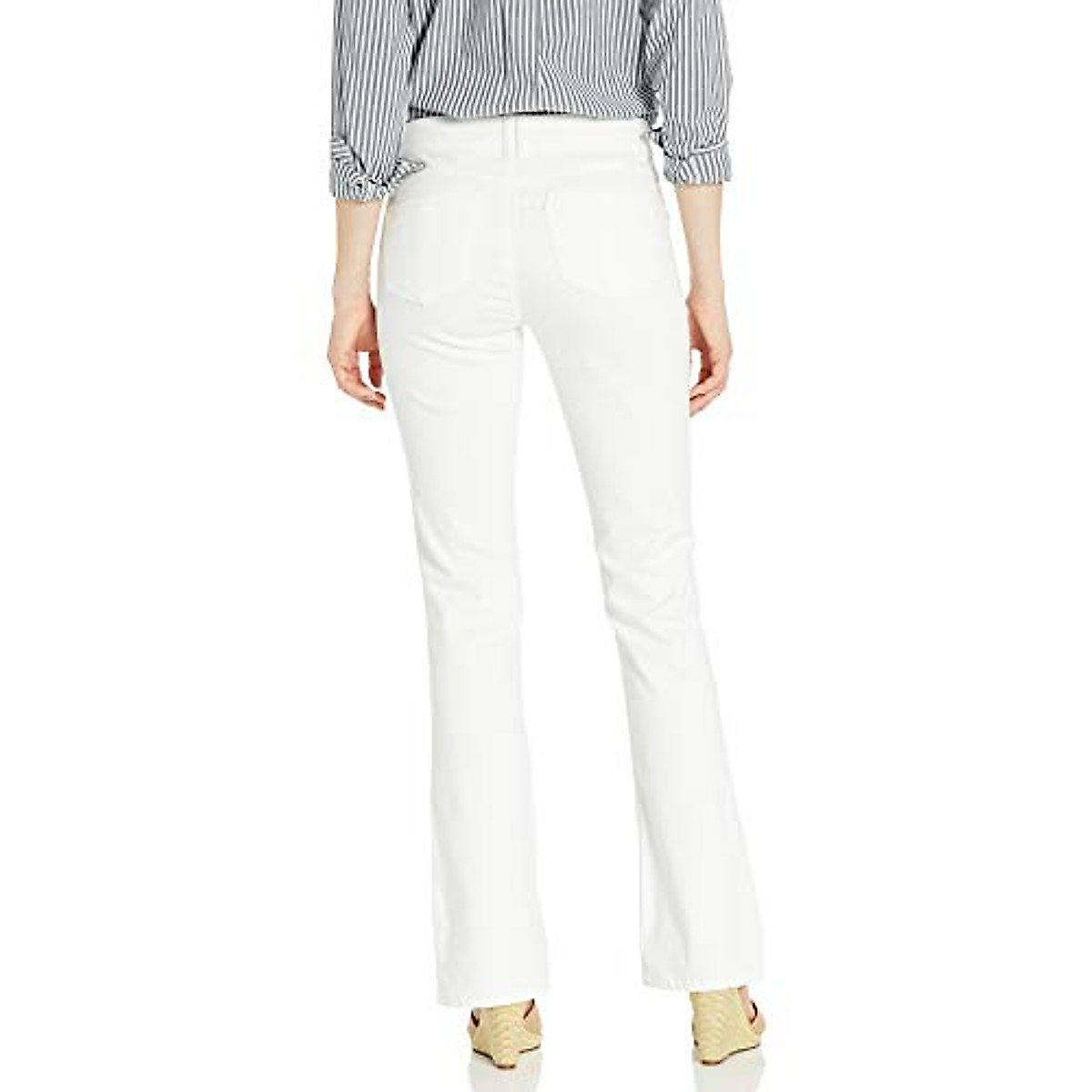 Democracy womens Absolution Itty Bitty Boot Jeans, Optic White, 6 US